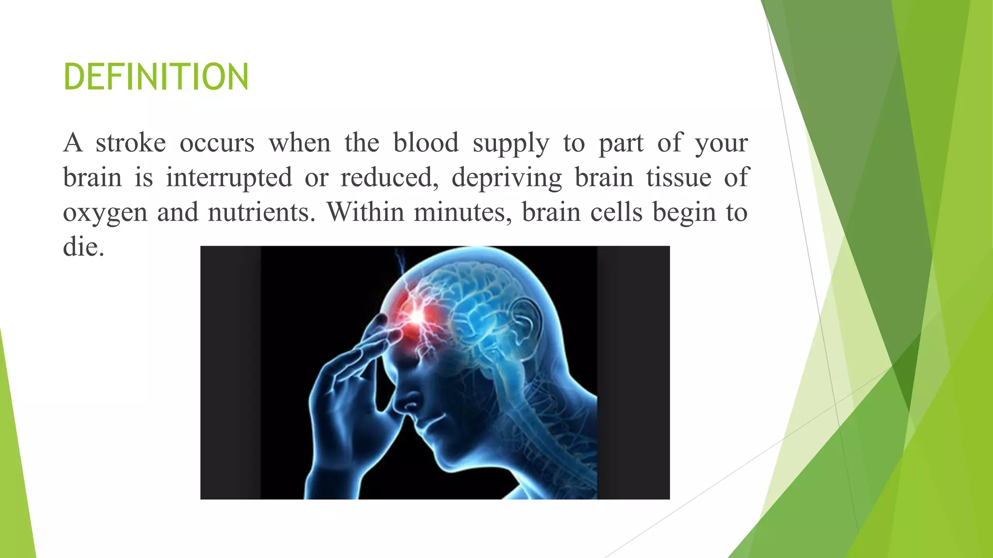 Cerebrovascular accident | PPTX