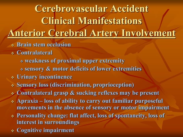 CVA.ppt detailed presentation on cardiovascular accedent | PPT
