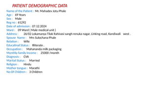 CVA.pptx cerebrovascular accident cerebrovascular accident | PPTX
