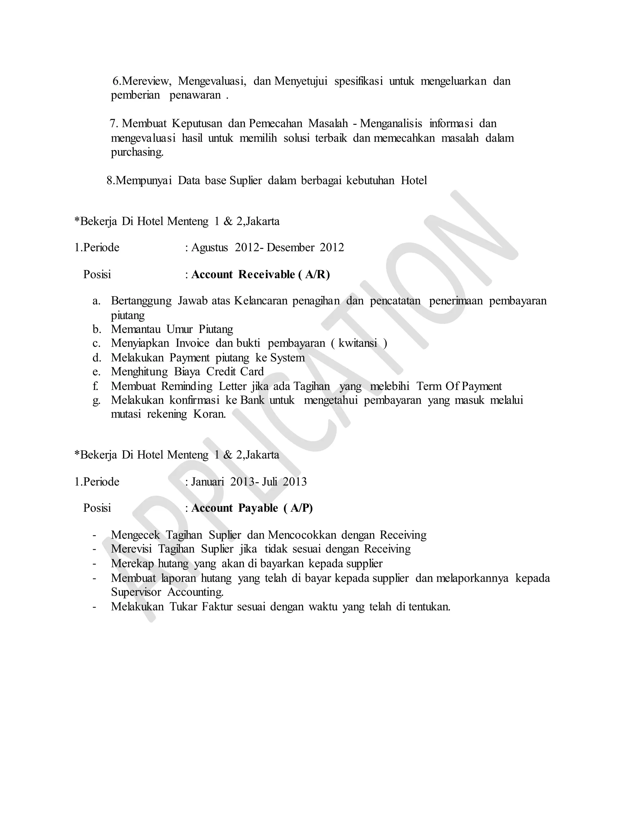 Cv abang anas | PDF