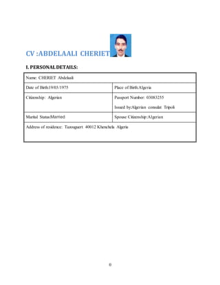 Cv abdelaali | DOCX