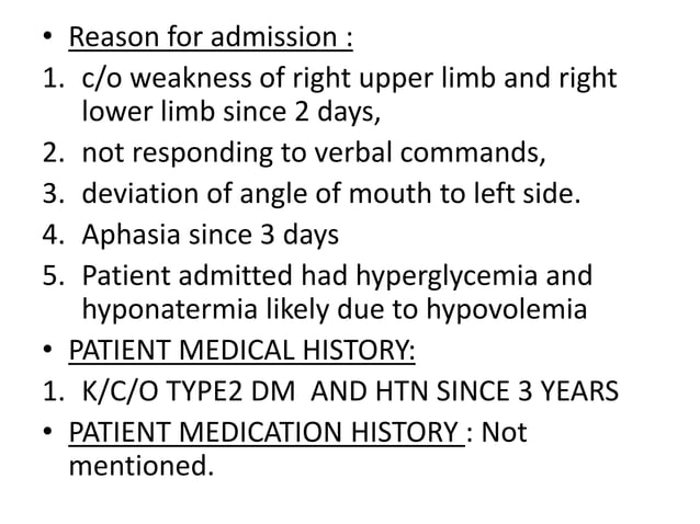 Cva case stroke | PPT