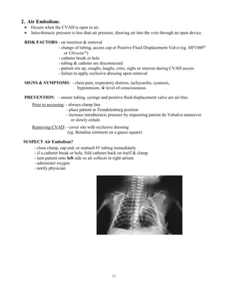 Central Venous Access Device Learning Package | PDF