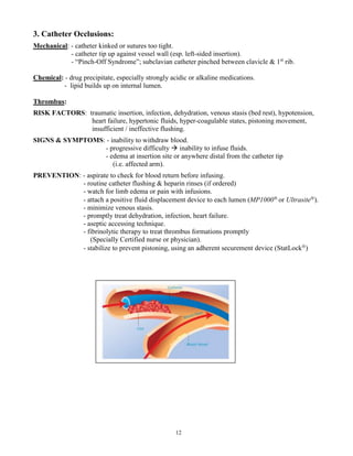 Central Venous Access Device Learning Package | PDF