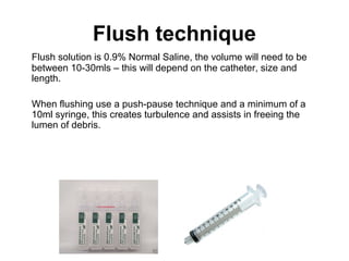 CVAD Management, Care and Maintenance (Radiology Nursing) | PPT