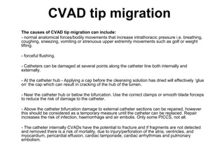 CVAD Management, Care and Maintenance (Radiology Nursing) | PPT