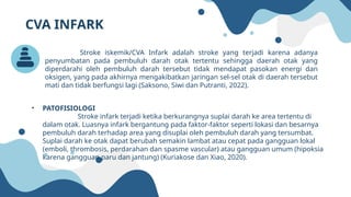 CVA Infark, Hipertensi dan Diabetes mellitus tipe II.pptx