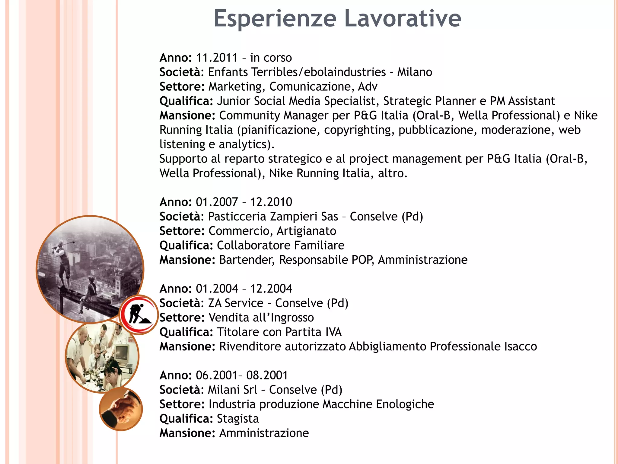 CV Alessandro Zampieri | PDF