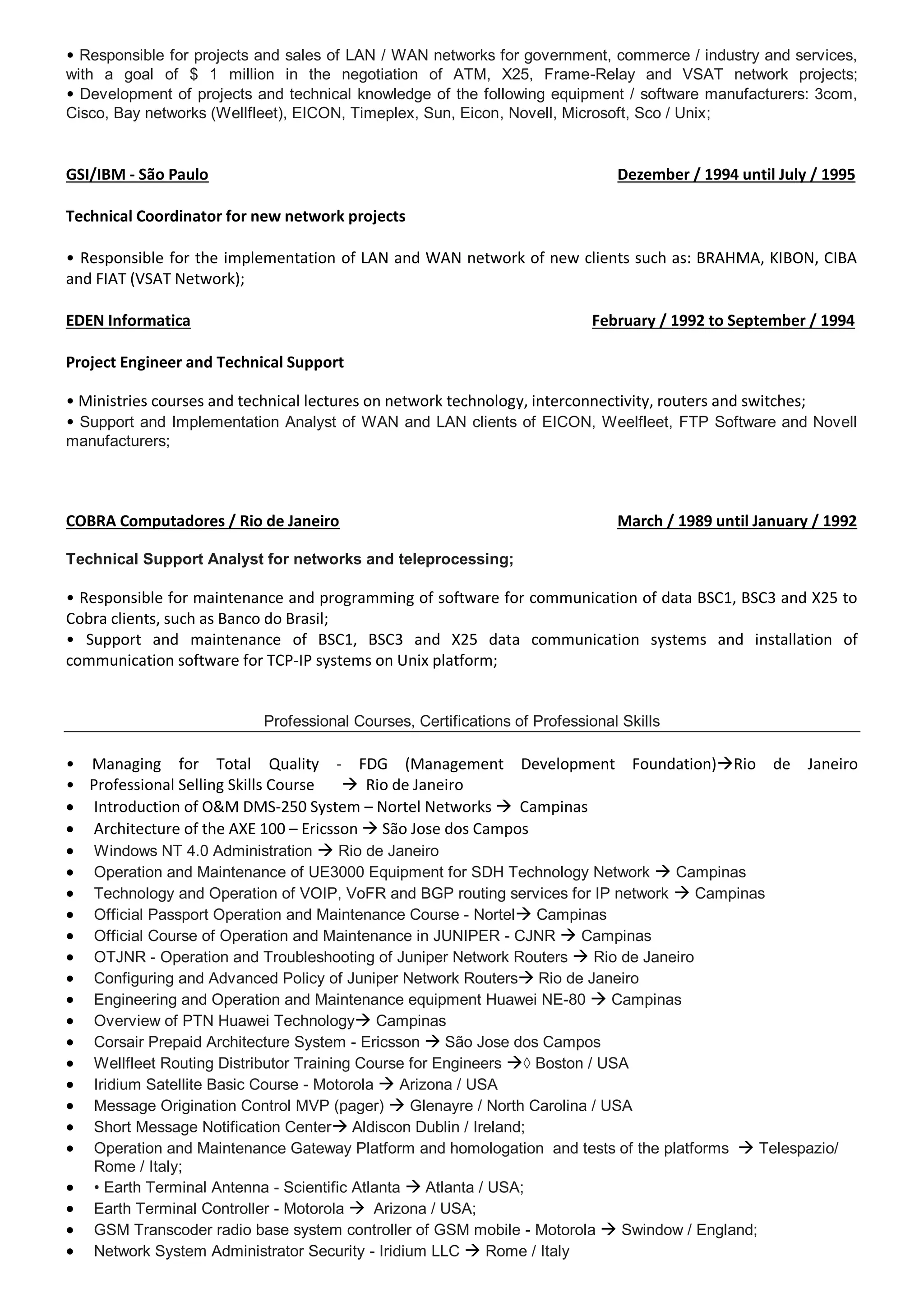 Cv alexandre guida english | PDF | Computer Networking | Computing
