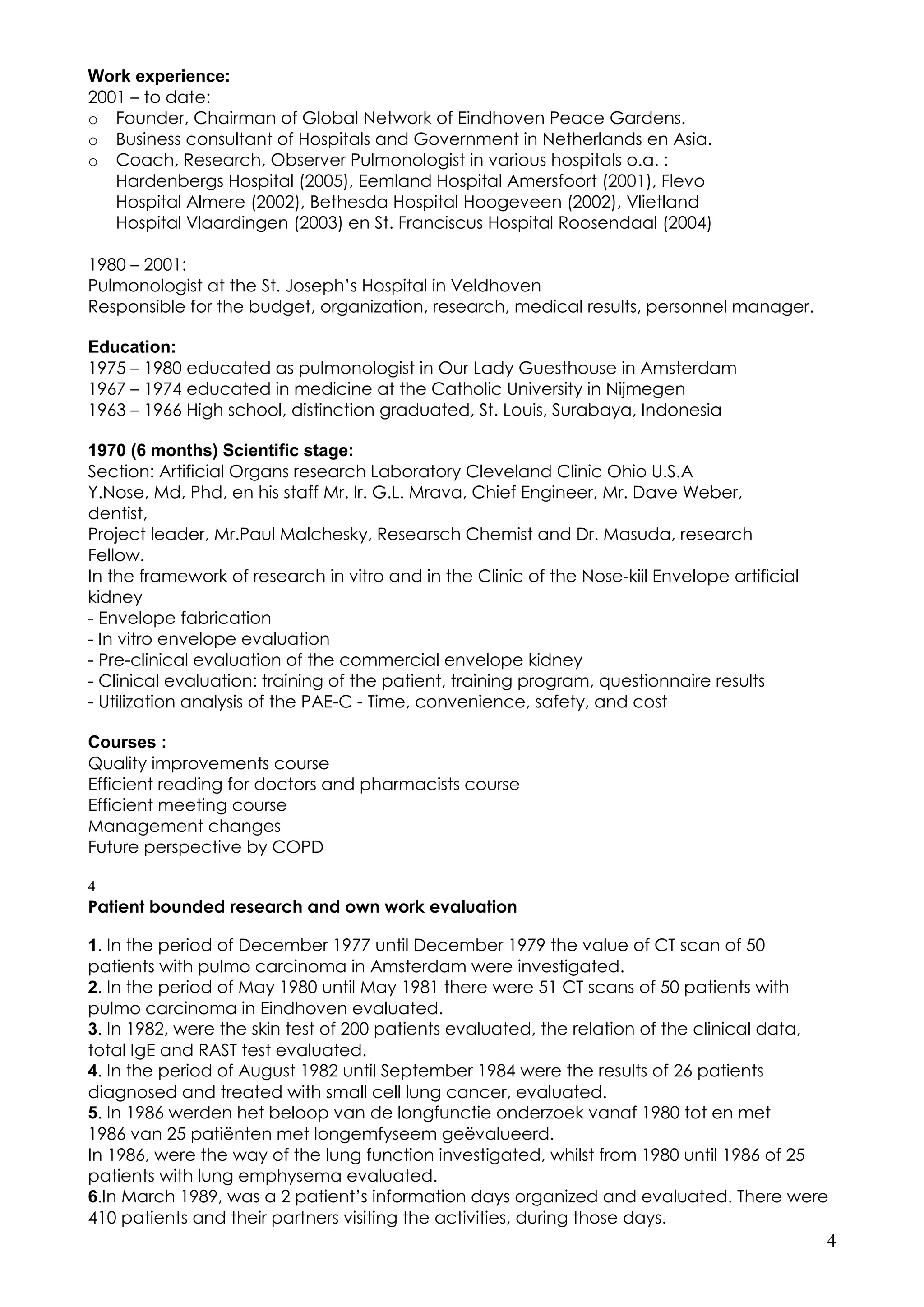 Cv Aloys Eng 2009 | PDF