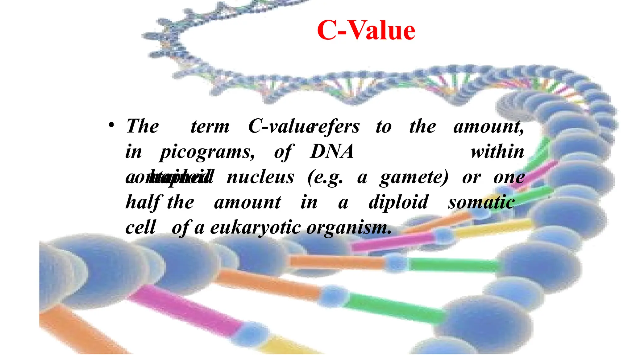 C Value Paradox/Enigma and Cot Curve Analysis | PPTX