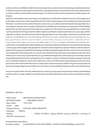 _CVAmarjeet3_pdf.pdf | Manufacturing Industry | Industries