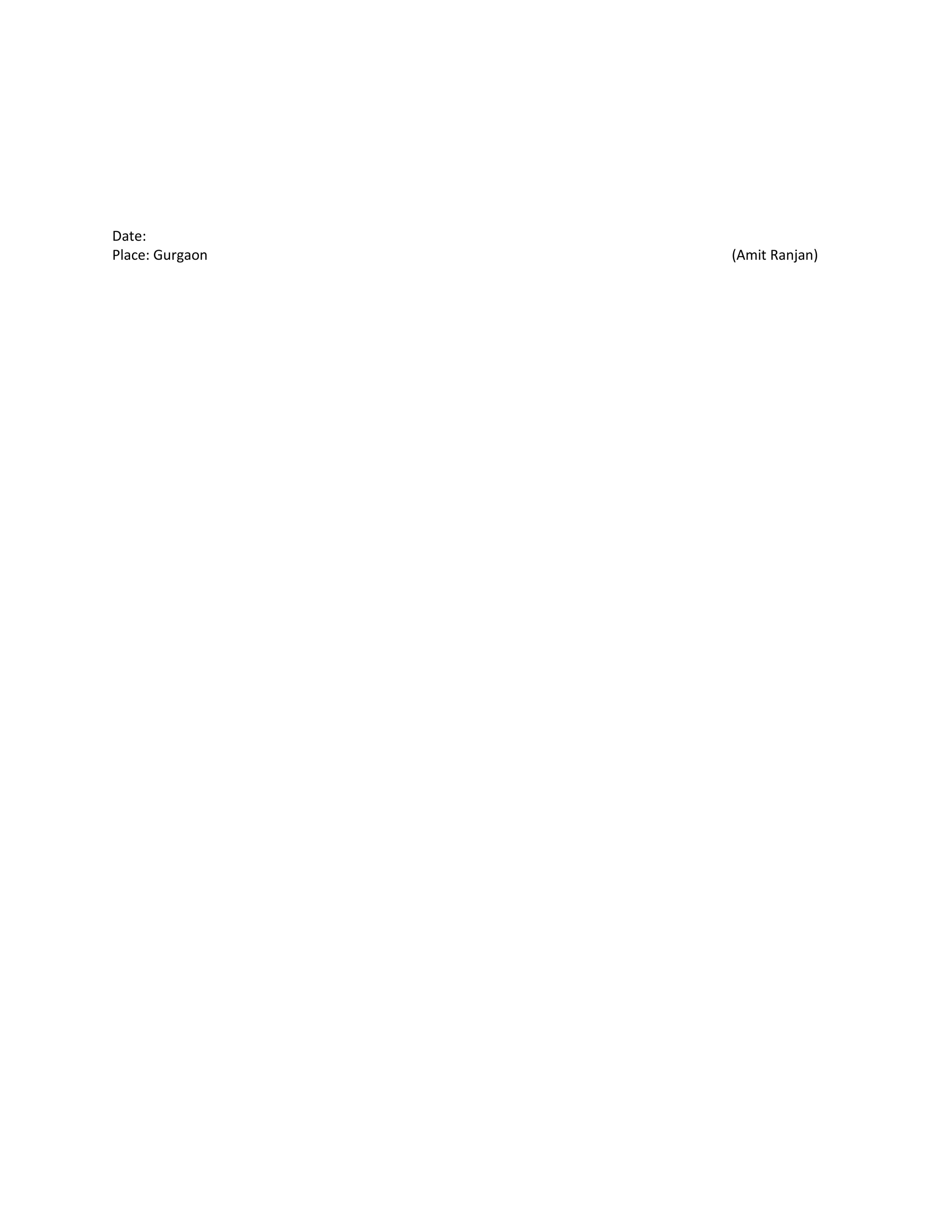 Cv amit ranjan | PDF Cv amit ranjan | PDF