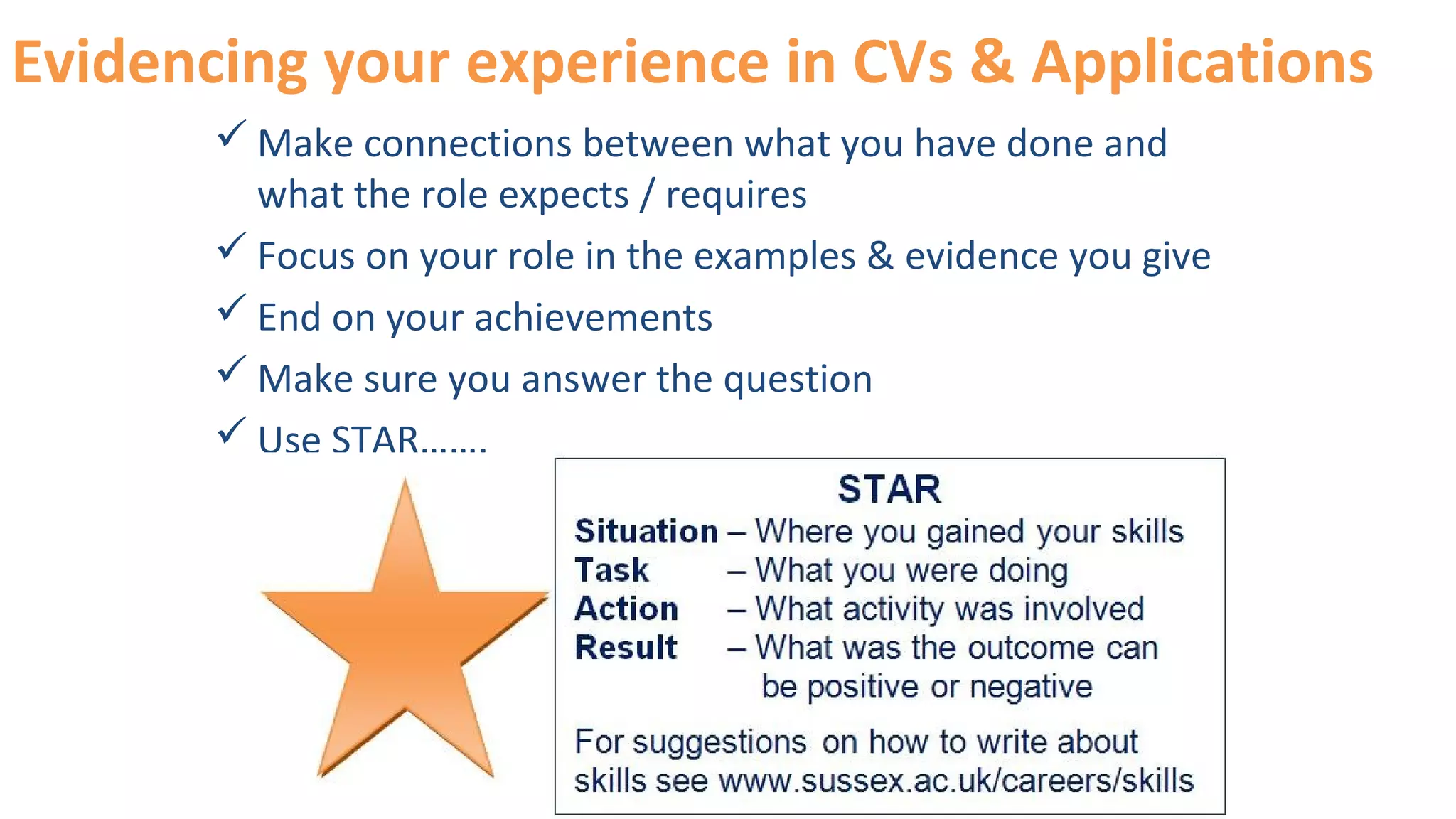 CV & Applications | PPT