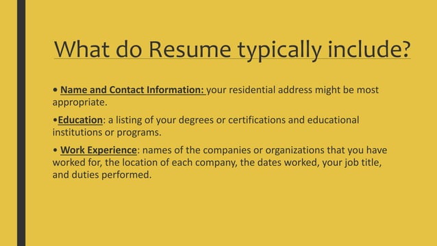Cv and resume writing | PPTX