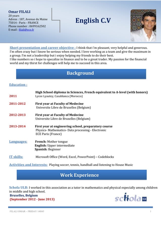 English CV | PDF