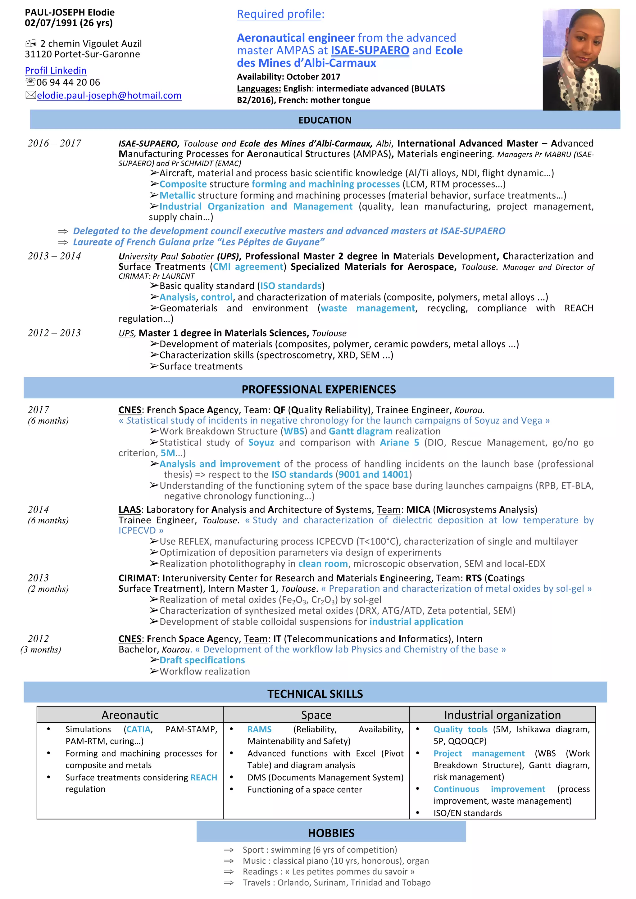 CV_SUPAERO_Elodie_PAUL-JOSEPH | PDF
