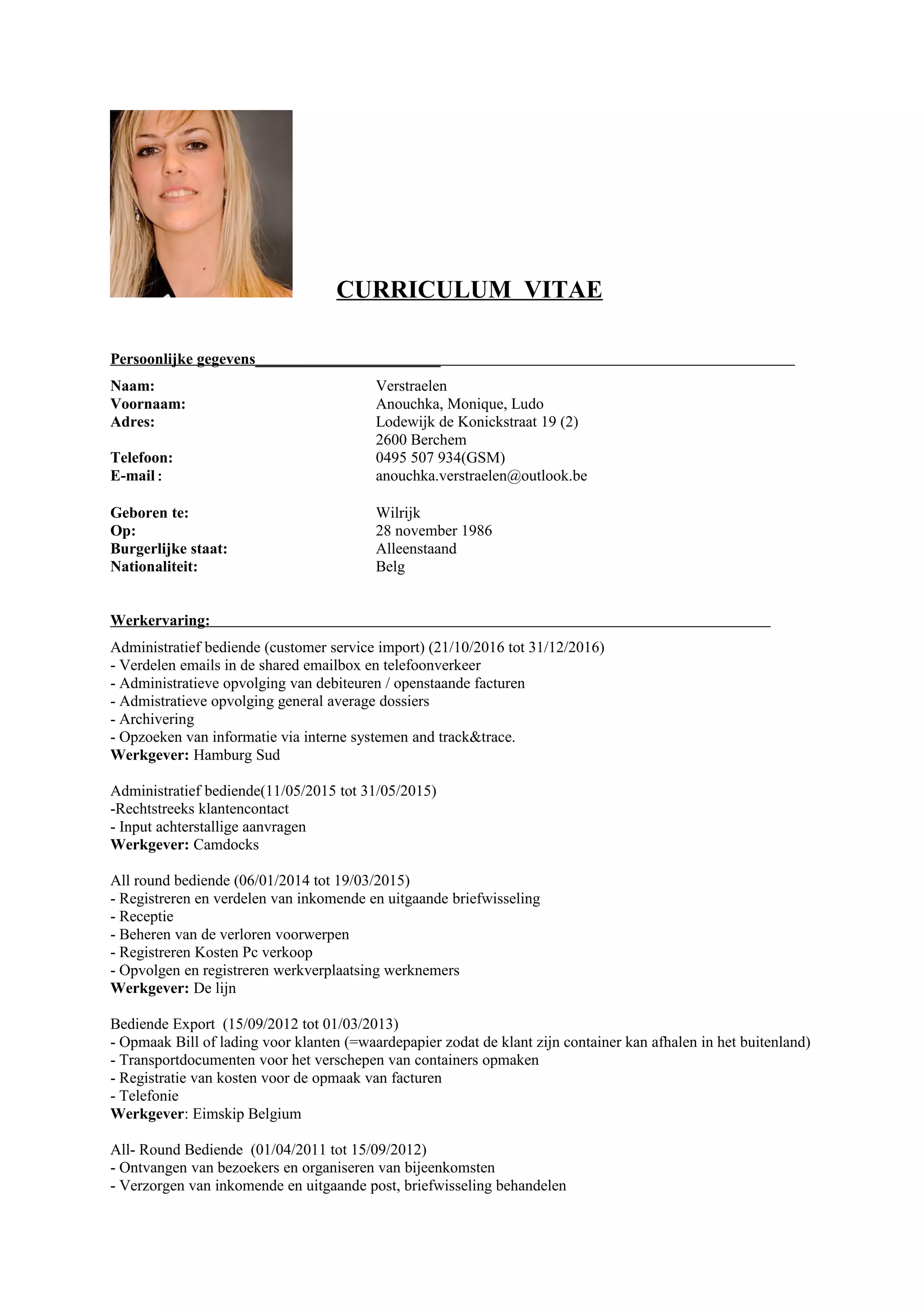 Cv anouchka 04 2017 | DOC