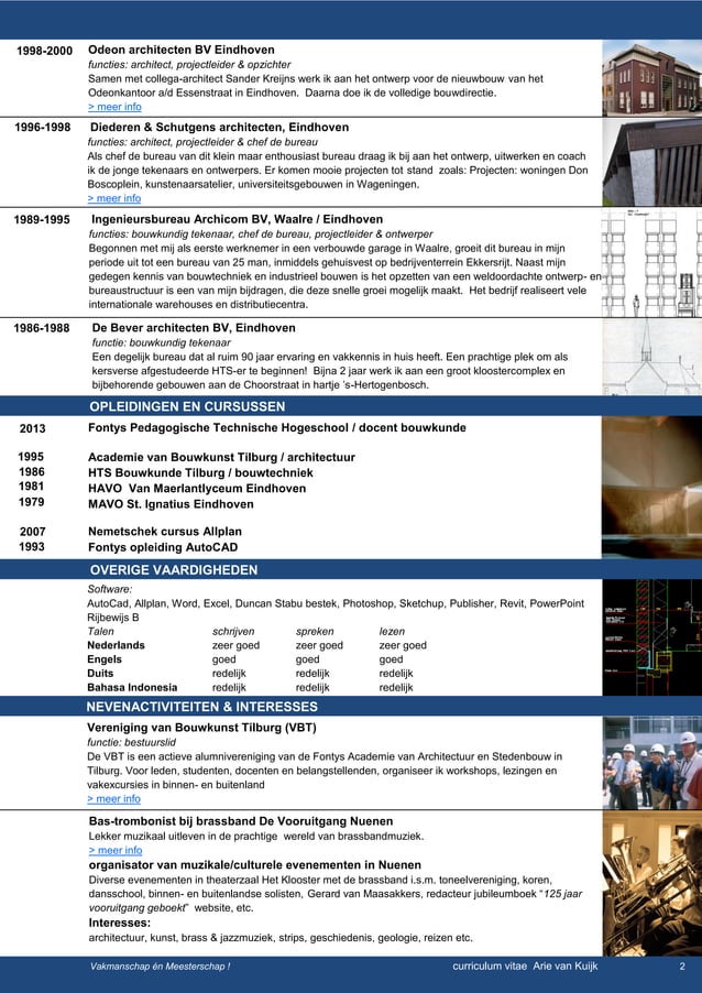 CV Arie van Kuijk | PDF