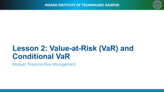 CVAR_VAR_PPT_unlocked cavr calculation for data and analysis | PDF