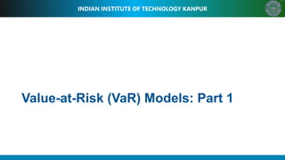 CVAR_VAR_PPT_unlocked cavr calculation for data and analysis | PDF