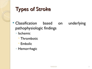CVA Stroke power point presentation 12 | PPT