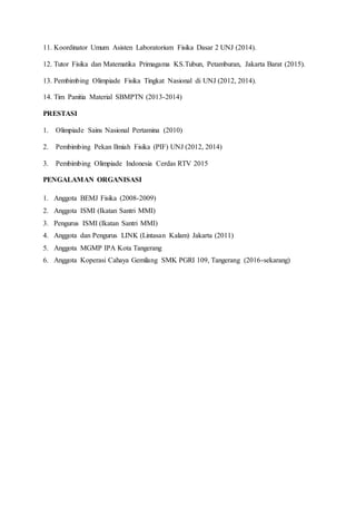 Cv atmamu robayat | PDF