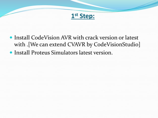 Cvavr to _ isis simulation | PPT