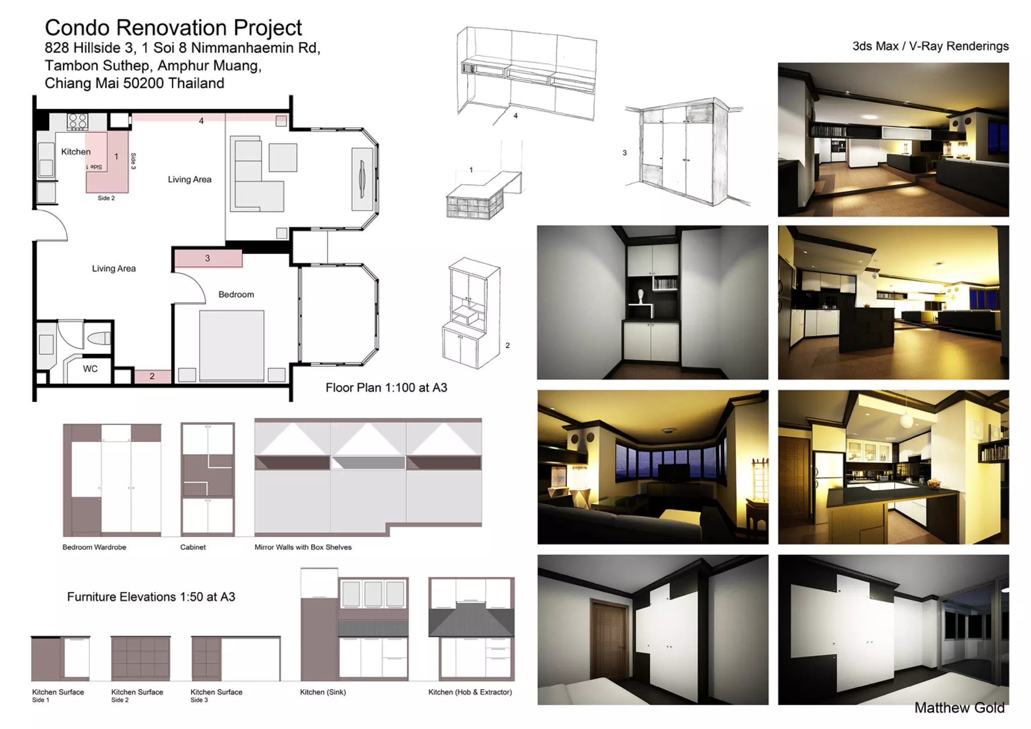 Cv & basic portfolio matthew gold | PDF