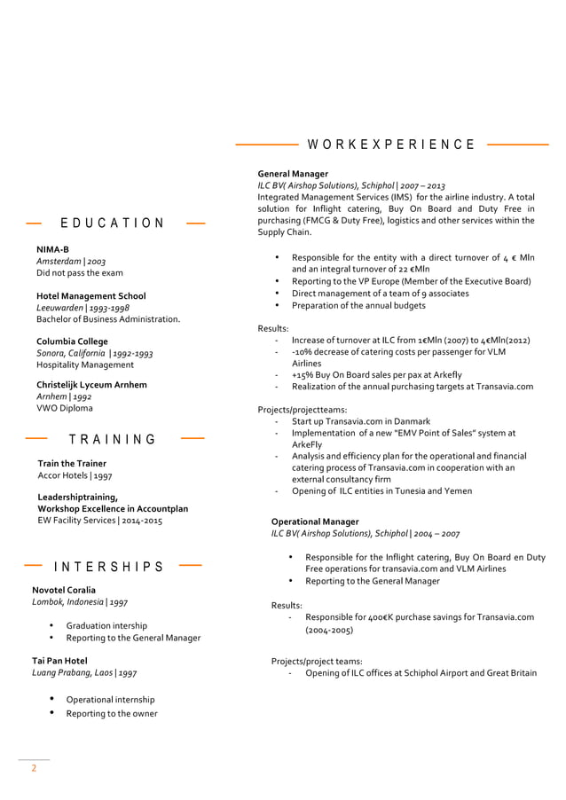 cv_BB van Schagen (ENG) | PDF