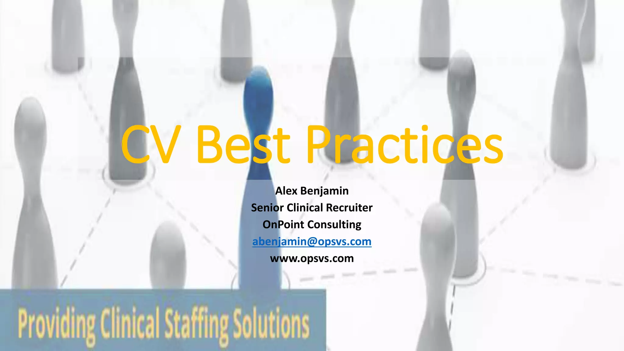 CV Best Practices | PPT