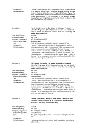 Cv bezabih tesfaye bst | DOCX