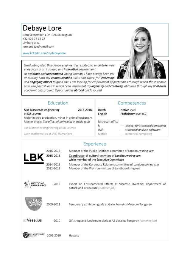 Lore Debaye (fundamentals - LinkedIn) | PDF