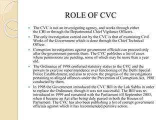 Central Vigilance Commission | PPTX