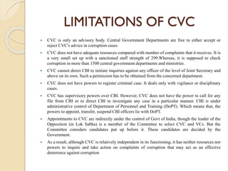 Central Vigilance Commission | PPTX