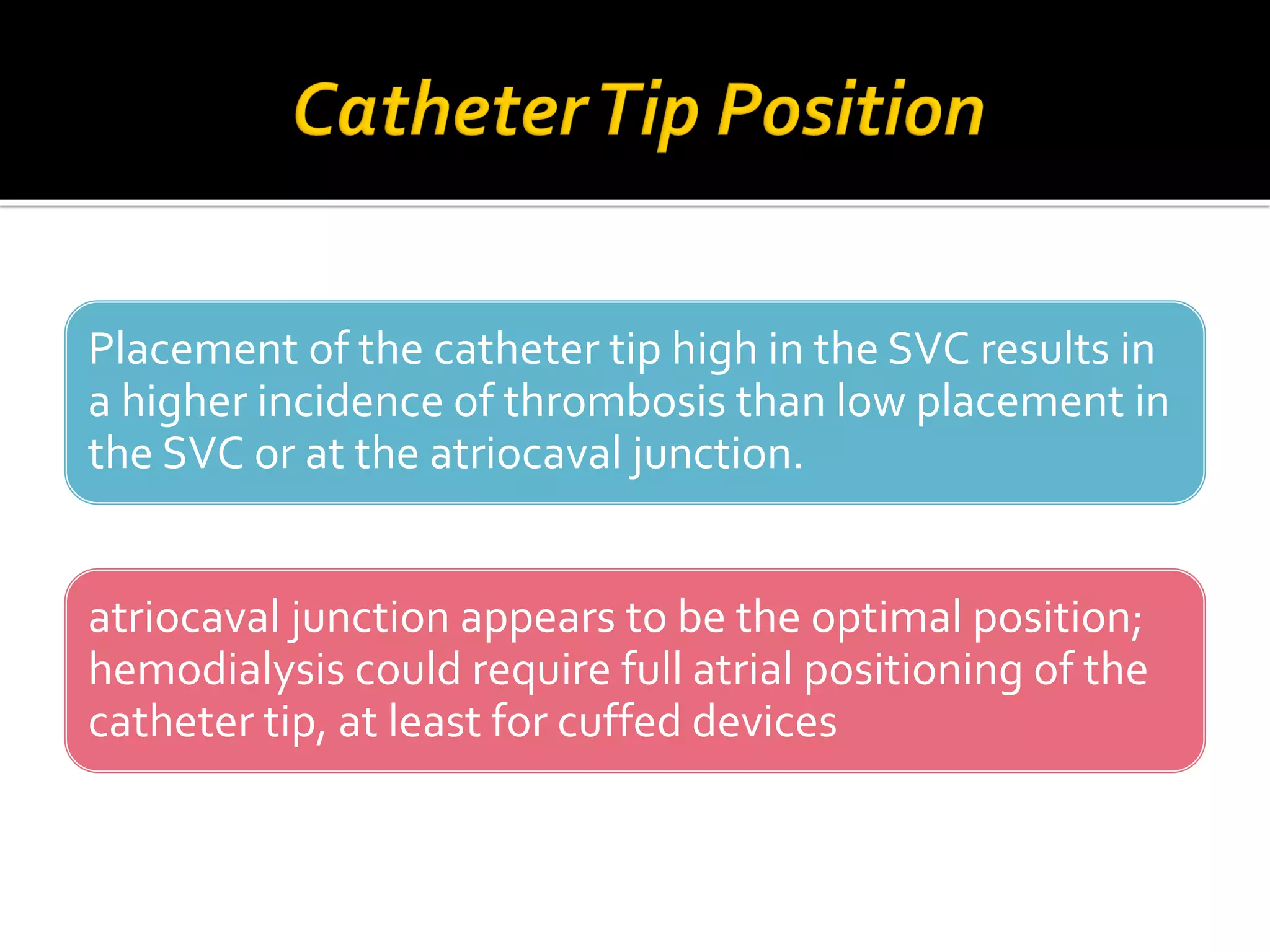 central venous catheter | PDF