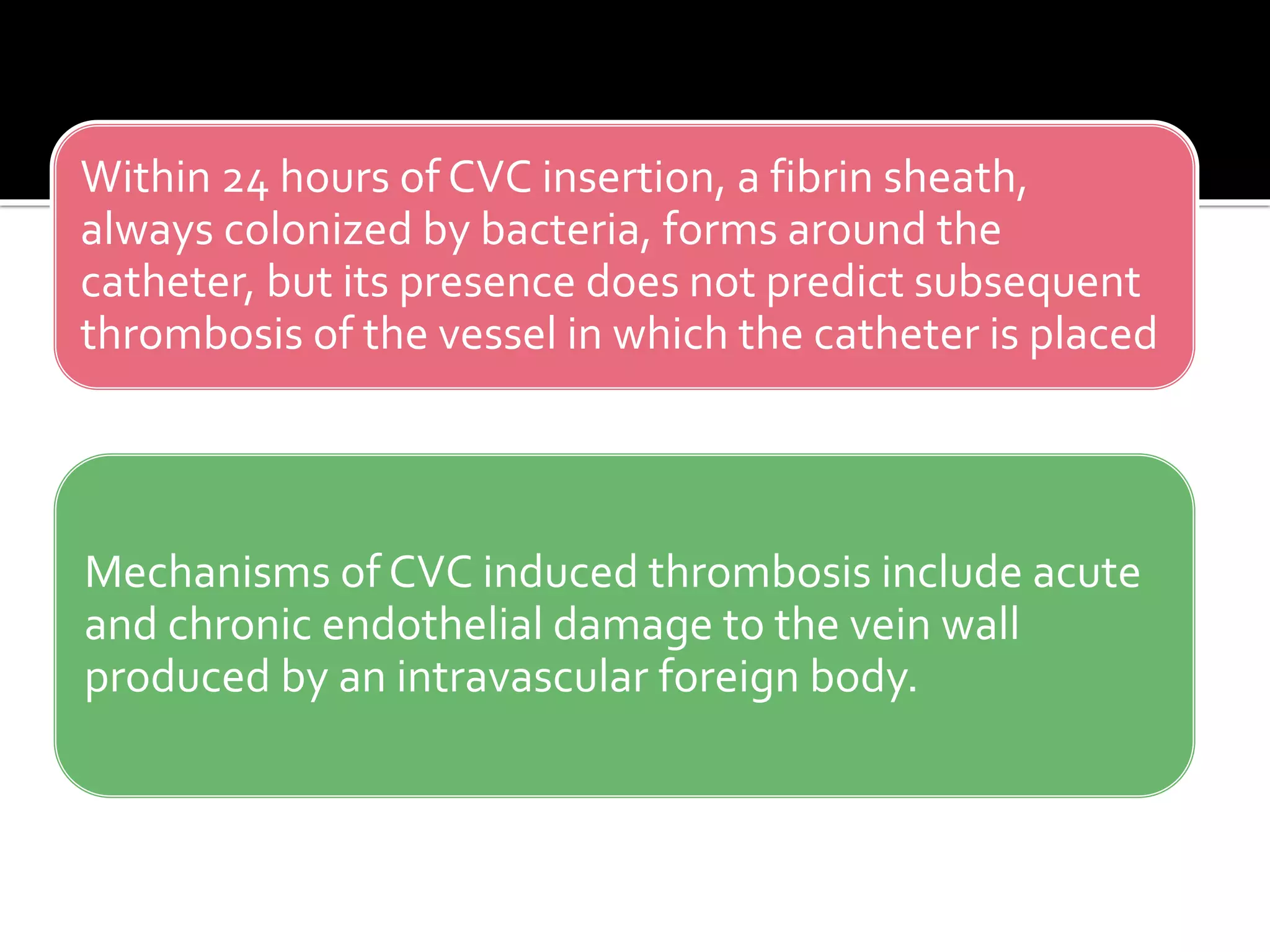 central venous catheter | PDF