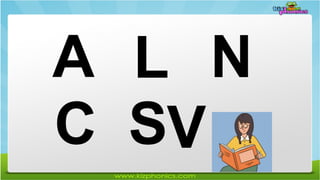 LETTERS OF THE ALPHABET IN CONSONANT VOWEL CONSONANT.ppt