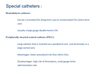 C.V.C 99 .pptx central venous access lecture | PPTX