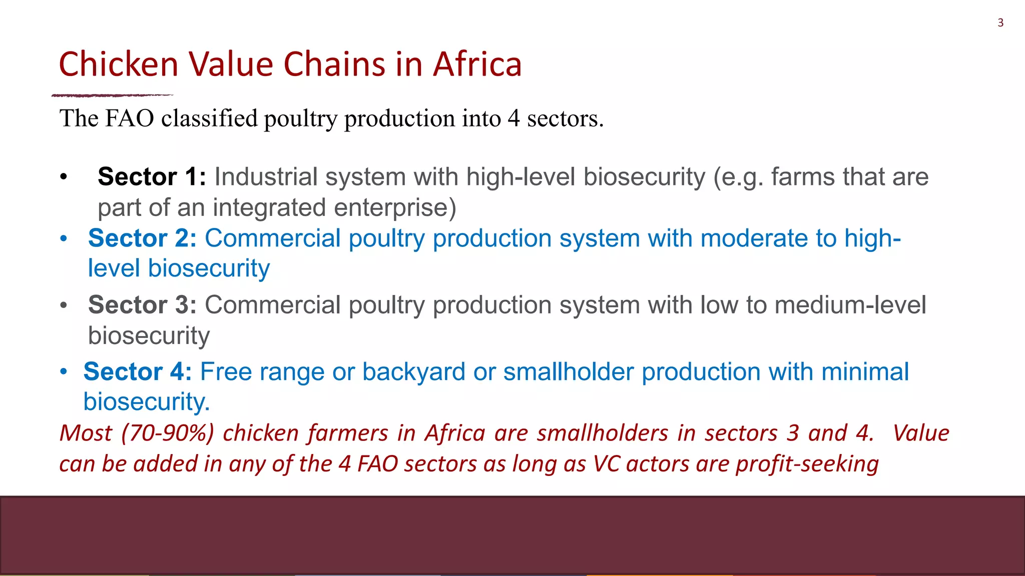 Chicken Value Chains in Africa: Some lessons | PPTX