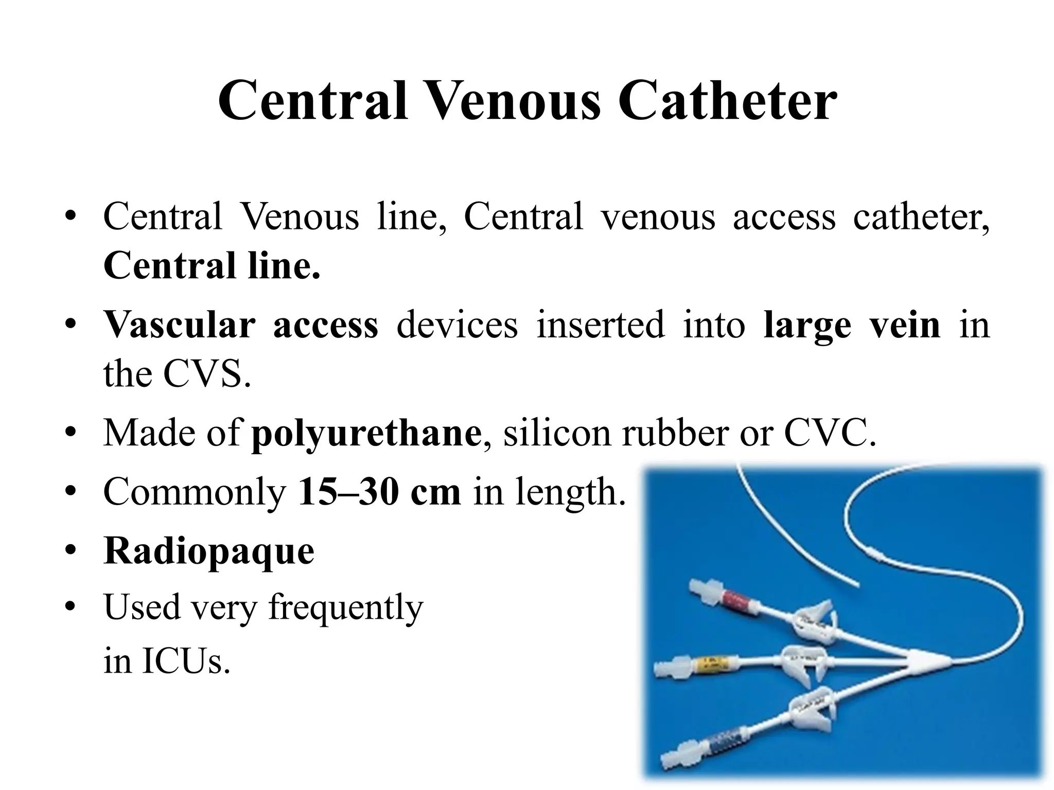 Central Venous Catheter Care- A Nursing skill | PDF