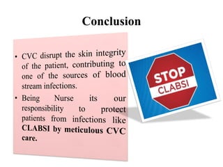 Central Venous Catheter Care- A Nursing skill | PDF