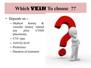 Central Venous Catheter Care- A Nursing skill | PDF