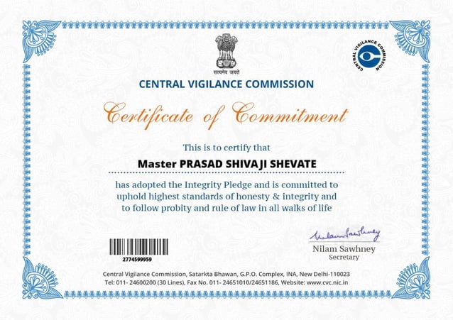 Cvc certificate | PDF
