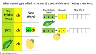 CVC ch.pdfHow to Introduce the ch Consonant Digraph to Kids | PDF