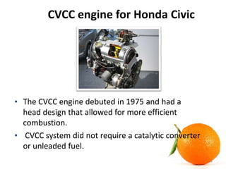 COMPOUND VORTEX CONTROLLED COMBUSTION (CVCC) | PPTX