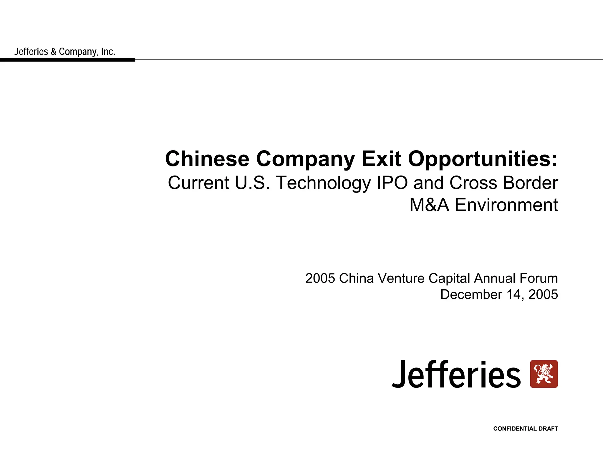 Cvcf December 2005 | PPT