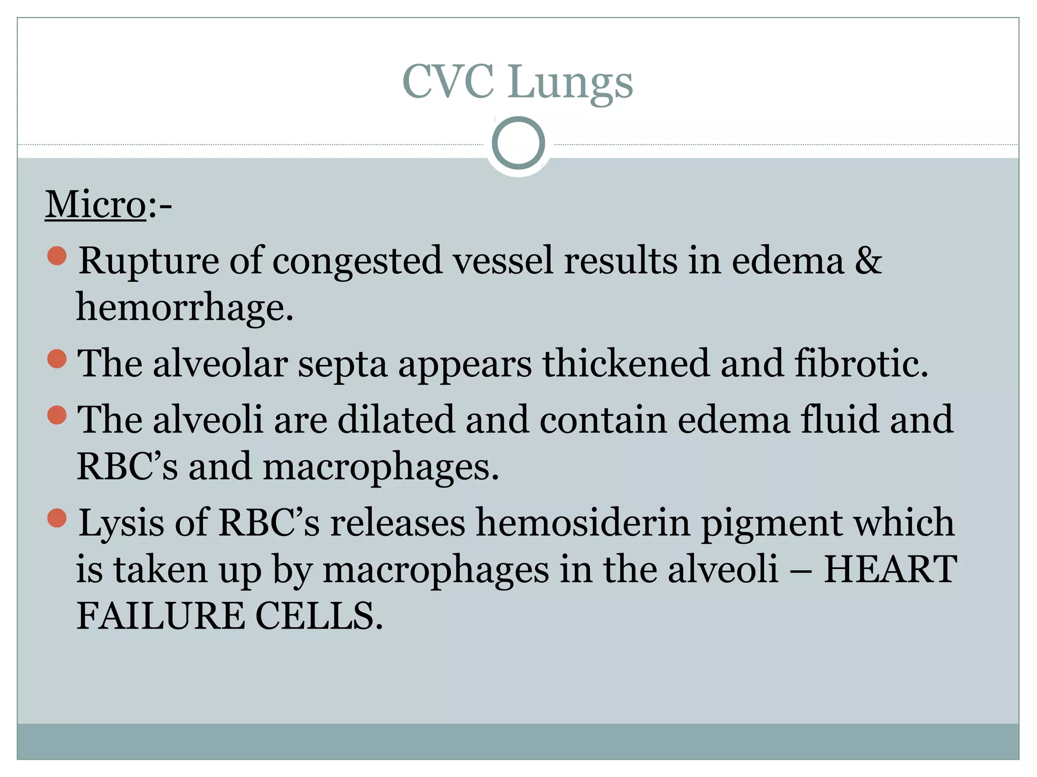 Cvc lung, liver and spleen | PPT