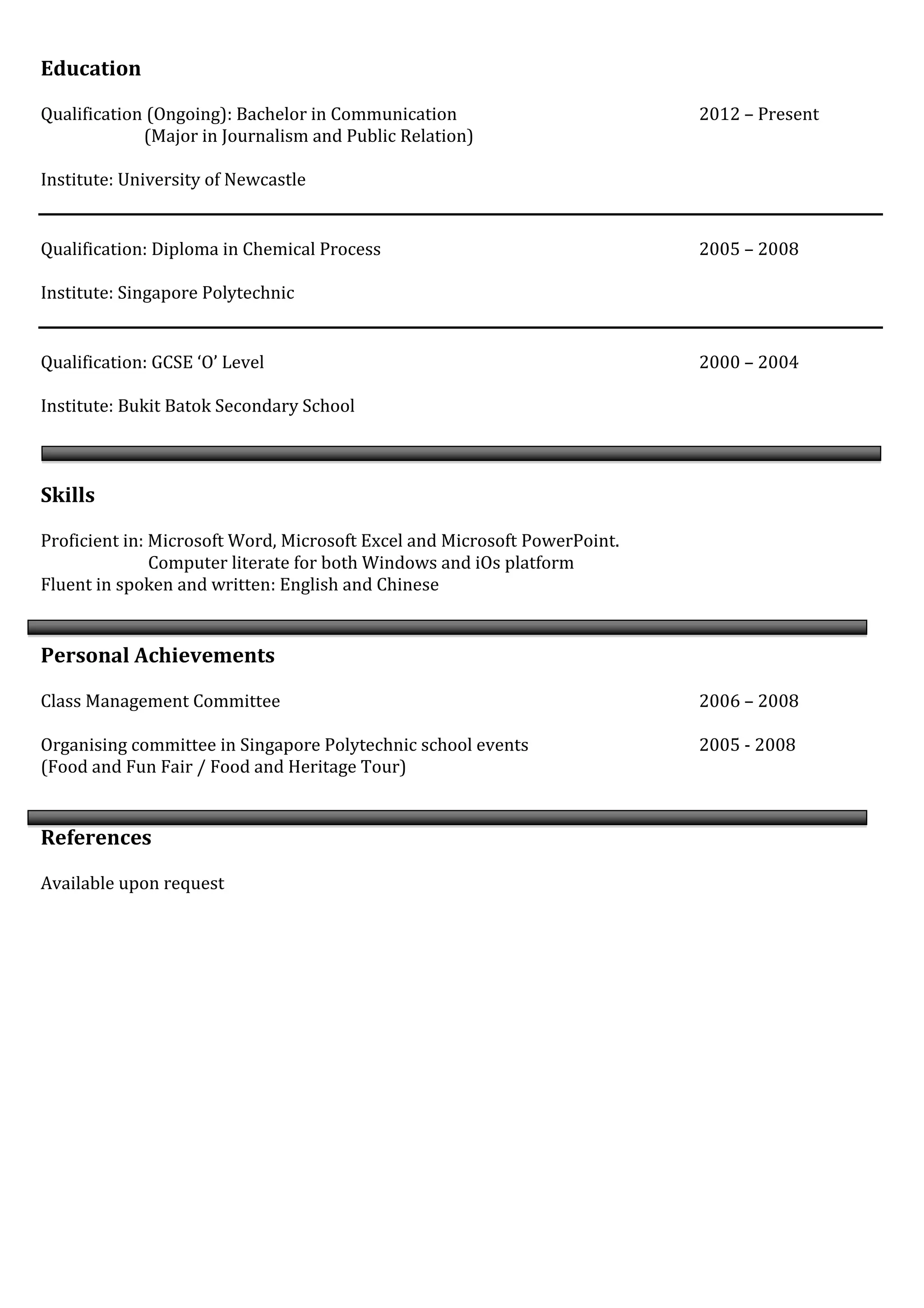 Cv (cmns 1000) assignment 1 | PDF