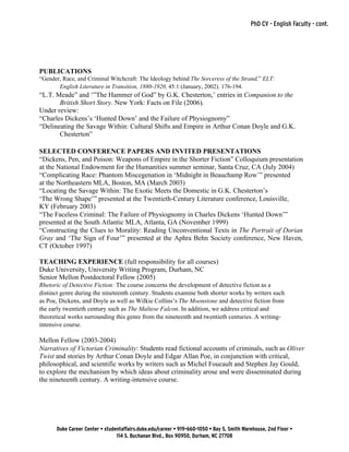 CV Document Collection | PDF